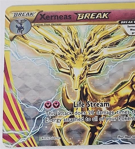 Xerneas Break 82114 Xy Steam Siege Ultra Rare Pokemon Xerneas Break