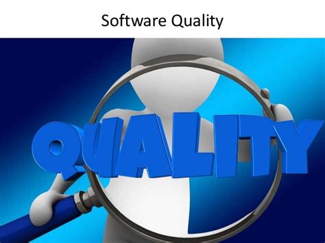Software Quality Software Quality Checking Qa And Testing Software