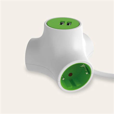 Multipresa Con 3 Prese Senza Interruttore Ksix Molecule Leroy Merlin