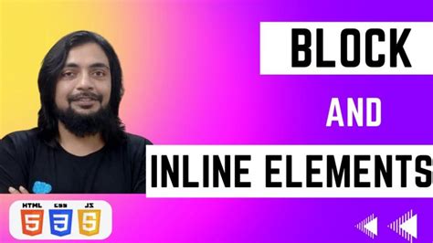 Amit Kumar On Linkedin Block And Inline Elements Crash Course On Html Css And Js
