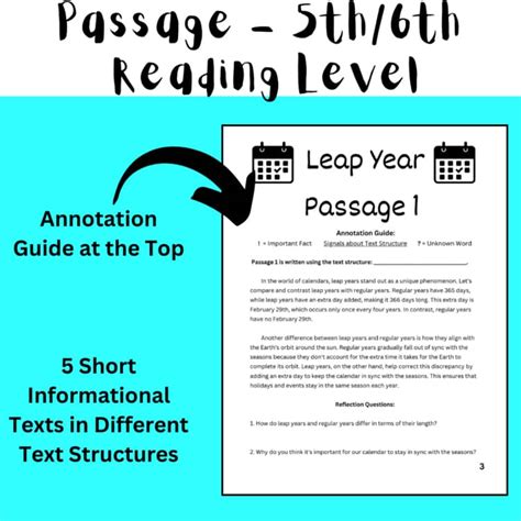 Leap Day Leap Year 2028 Activity Text Structures Printable Or Digital