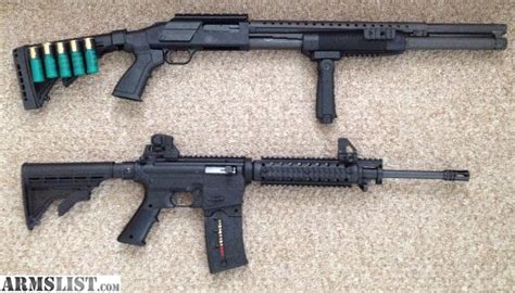 Armslist For Sale Trade Sold Tactical Ar 15 Style Rifle And Shotgun