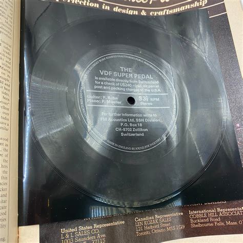 Vtg Guitar Player Magazine April 1977