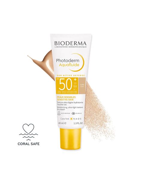 Photoderm Max Aquafluide Teinte Claire SPF 50+ | Bioderma