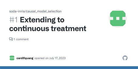 Extending To Continuous Treatment · Issue 1 · Soda Inriacausalmodel