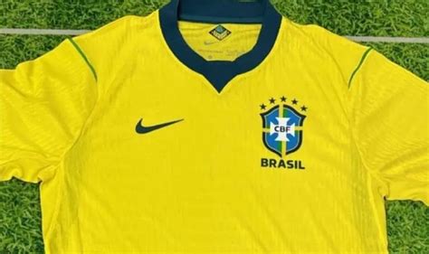 Inspirada No Tri Camisa Da Seleção Brasileira Para A Copa Do Mundo De