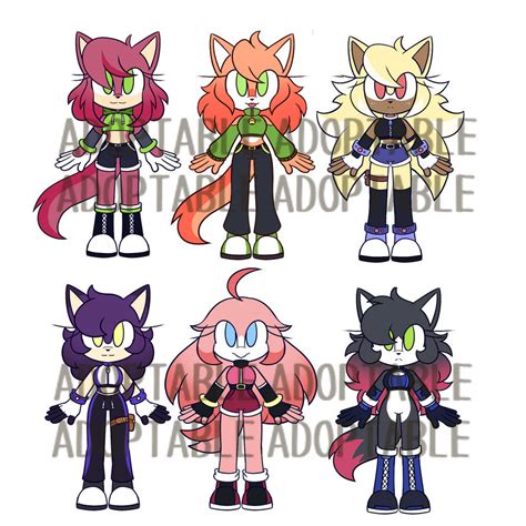 Sonic Adoptables 15 By Syrcaii On Deviantart