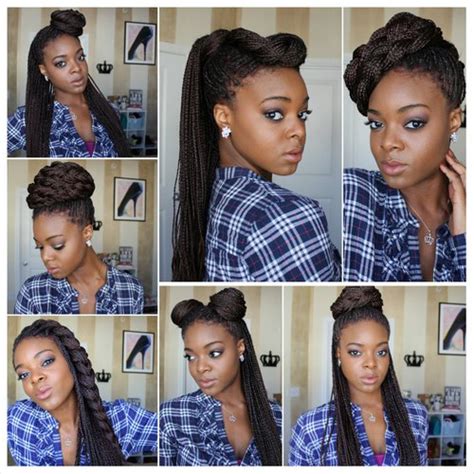 Different Ways To Style Your Braids Fabwoman