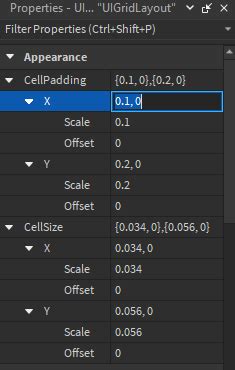 Dynamic Scrollingframe With Uigridlayout Broken Scripting Support Developer Forum Roblox