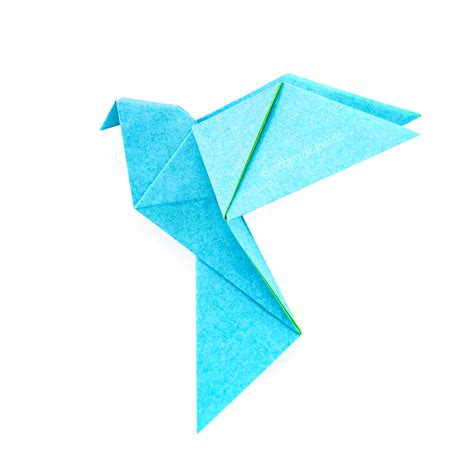 Origami Paper Dove Pattern