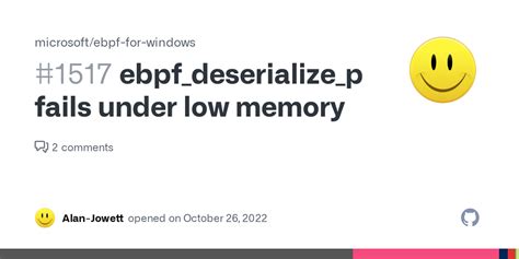 ebpf deserialize program info fails under low memory · issue 1517