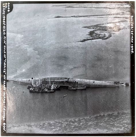 Uav Remote Sensing Of Submerged Marine Heritage The Tirpitz Wreck Site