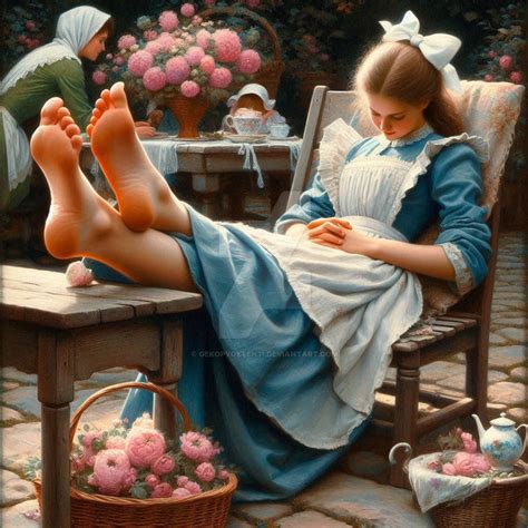 Sleepy Girl Feet By Gekopvoeten31 On Deviantart