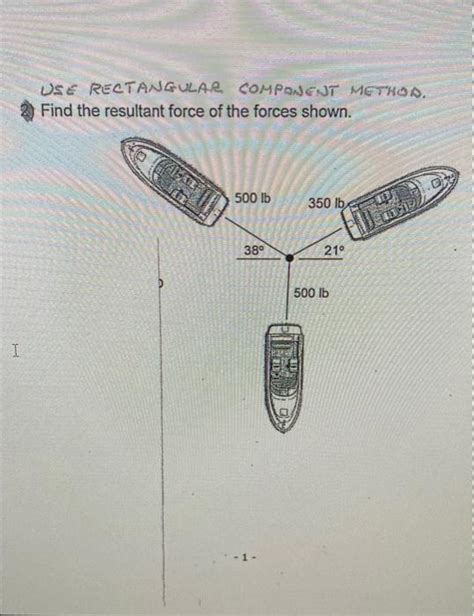 Solved Use Rectangular Component Methoa 2 Find The