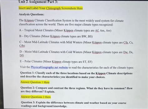 Solved Unit 2 Assignment Part 2 Use The Assigned Video