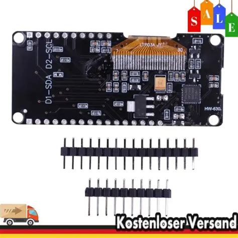 For Wemos Nodemcu Esp8266 Wifi Module 096 Inch Oled Display Cp2102