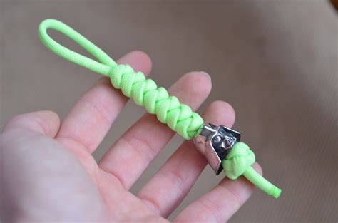 Темляк брелок из паракорда светящийся с Дарт Вейдером бронза нейзильбер плетение фото отзывы