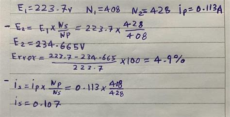Solved PROCEDURE From The Nominal Ratings Indicated On Chegg