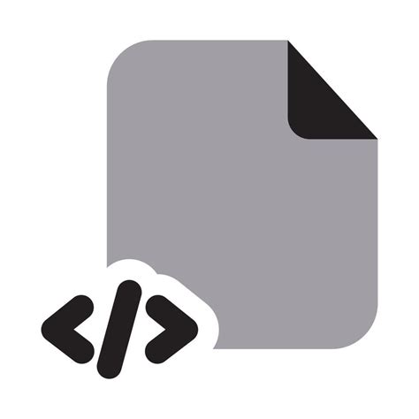 Coding Files Icon Two Tone Solid 10941049 Vector Art At Vecteezy