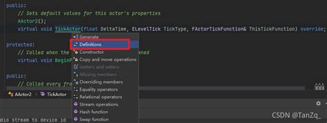 【rider for unreal engine】常用功能总结 rider for unreal 使用 csdn博客
