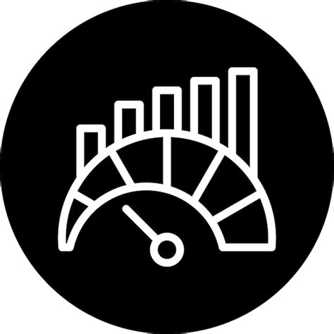 Premium Vector Vector Design Benchmark Icon Style