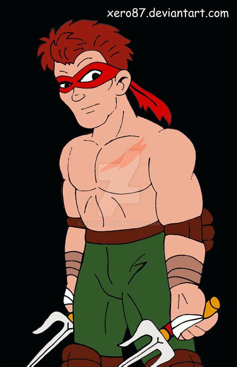 Tmnt Human Raph By Xero87 On Deviantart