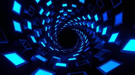 Blue Slowed Rotation Strobe Tunnel Background Vj Loop In 4k 47386442 Stock Video At Vecteezy