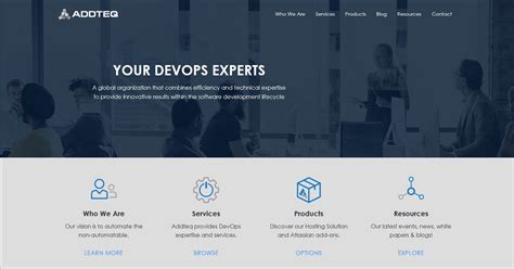 Redesigning Addteqs Website The Devops Way Addteq The Top Devops Tools And Software Team Products