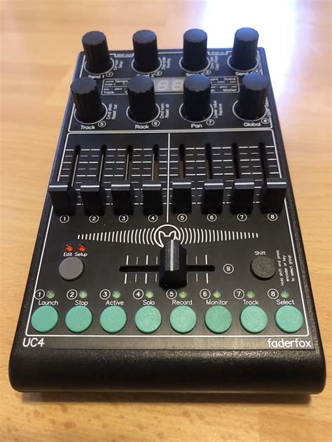 Faderfox Uc4 2021 Black Reverb
