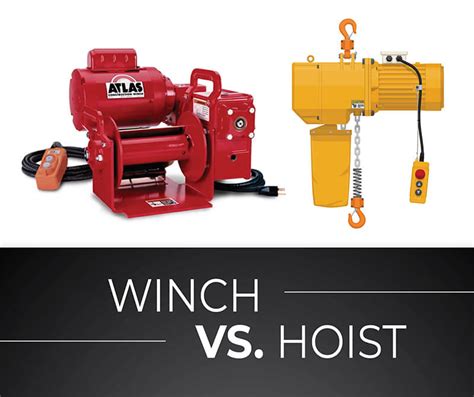 The Difference Between A Winch Vs Hoist Explained Thern Winches