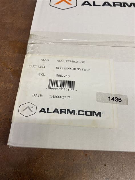 Alarm Com Adc Bos Bc Ge Bed Occupancy Sensor System For Sale Online EBay