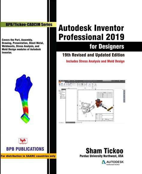 Bpb Publication Autodesk Inventor Professional 2019 For Designers