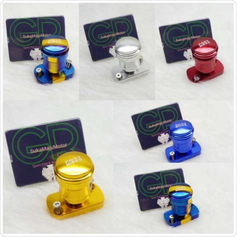 Promo Tutup Minyak Rem Tabung Minyak Rem Motor Model Stempel Universal Honda Diskon 39 Di