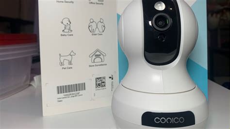 Conico Wireless Home Security Camera 1080p Pan Tilt Two Way Audio Youtube