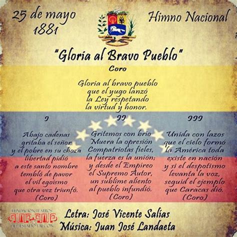 Himno Nacional De Venezuela