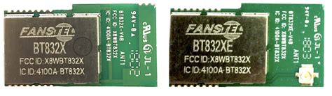 Bt832x Bt832xe The Longest Range Bluetooth 5 Module — Fanstel