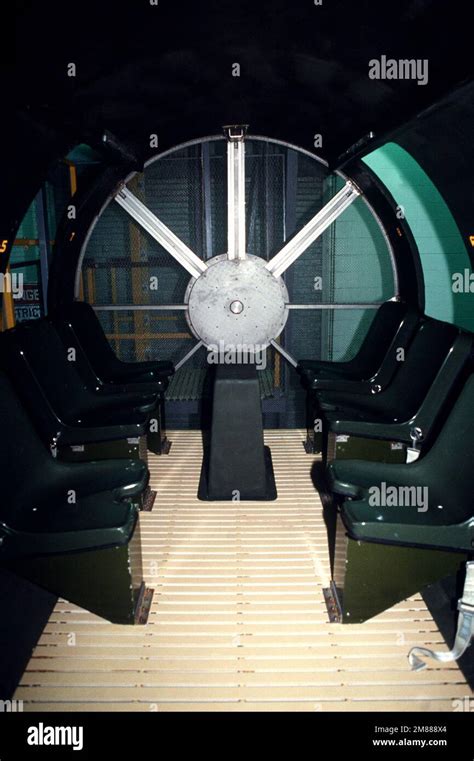 An Interior View Of The 9d5 Multiplace Underwater Egress Trainer At The Stations Aviation