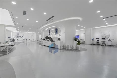 3000医疗展厅设计装修 展厅装修设计 臻翰装饰