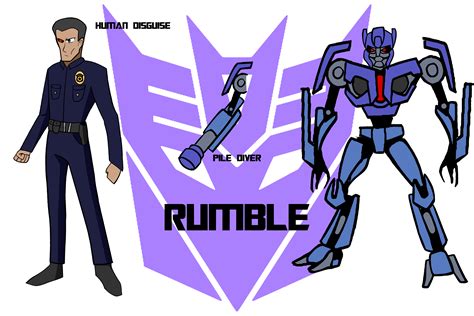 Transformers Rotf Au Rumble By Everyfan180 On Deviantart