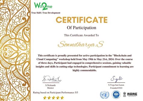 Sownriya Sasikumar On Linkedin I Am Thrilled To Share That I Have Successfully Completed A