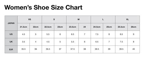 Shoe Size Comparison Chart Australia At Matthew Mendelsohn Blog