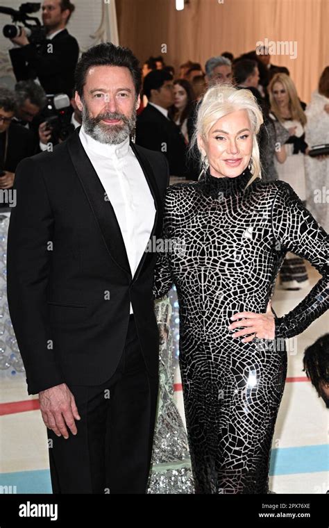 New York United States 1st May 2023 Hugh Jackman And Deborra Lee