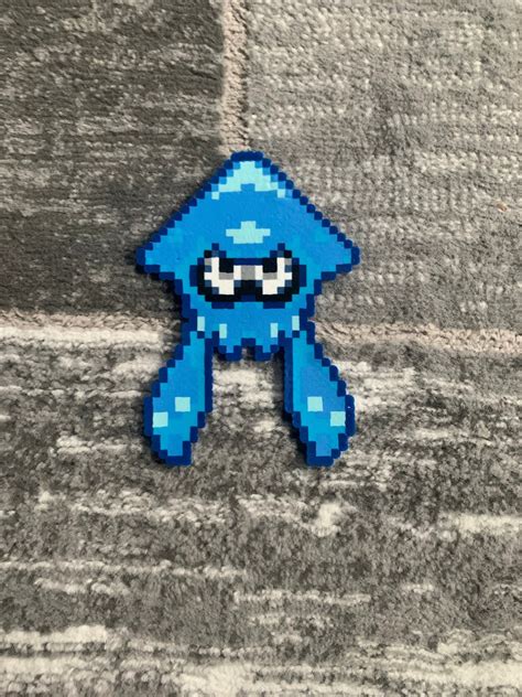 Splatoon Inkling Squid Form Blue Etsy