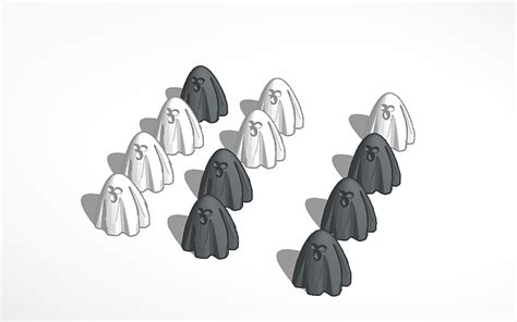 3d Design Ghost Tinkercad