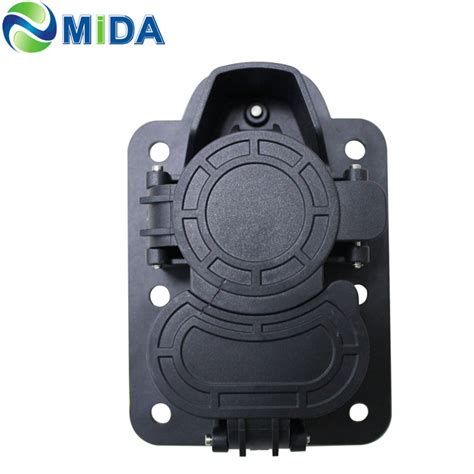 China Chinese Wholesale Type 2 Charging Socket Dc 1000v Ccs1 Inlet 150a 200a Ev Charging