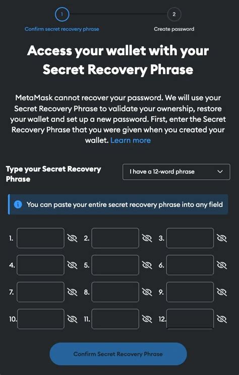 What Is A Metamask Secret Recovery Phrase And How To Secure It