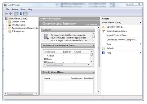 Microsoft Event Viewer File Extensions