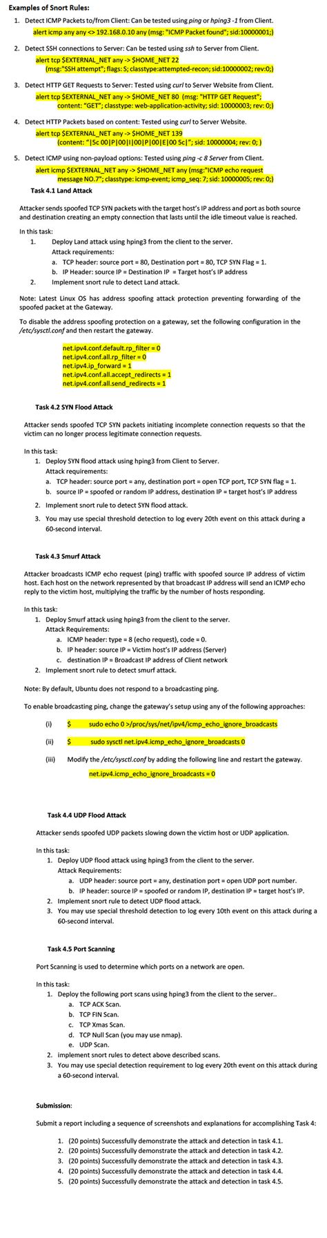 Solved Computer Network Security I Want To Know What The