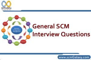 General SCM Interview Questions SCM Job Interview Kit ScmGalaxy General SCM Interview Questions SCM Job Interview Kit ScmGalaxy